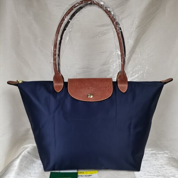 Longchamp | Bags | Nwt Navy Longchamp Le Pliage Original Medium Tote ...